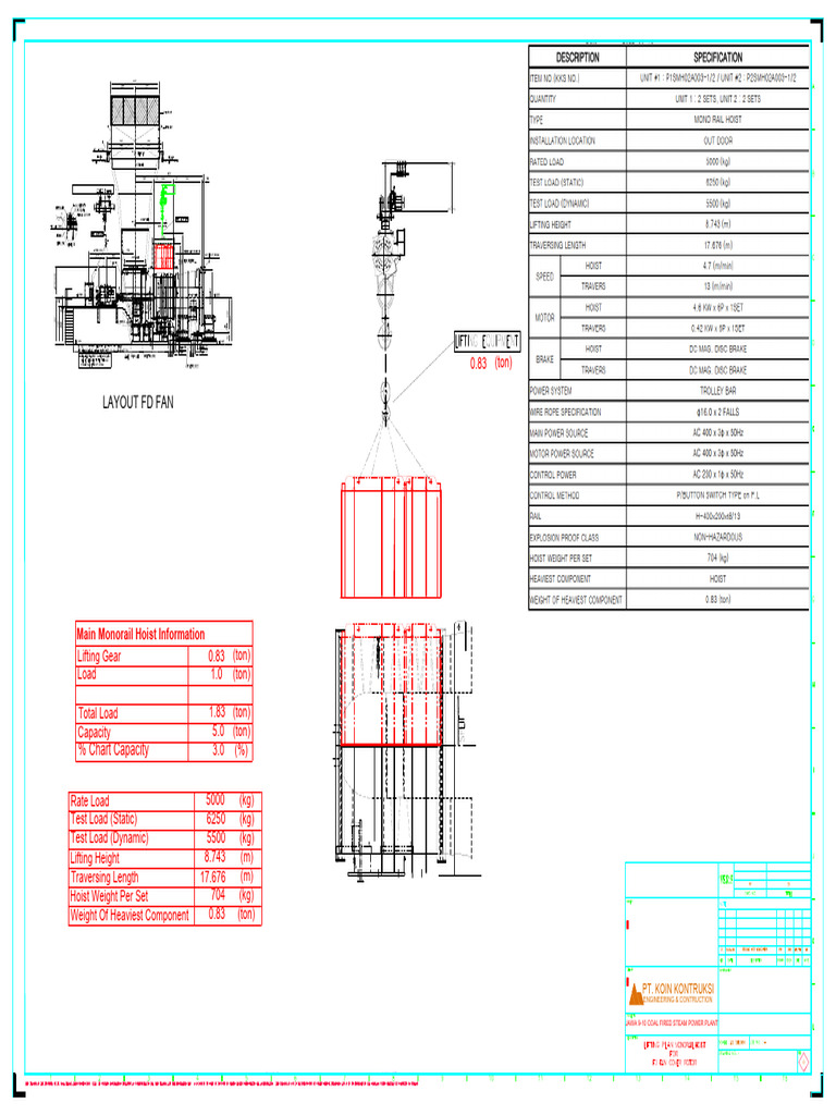 Lifting Rotor Fan Casing | PDF