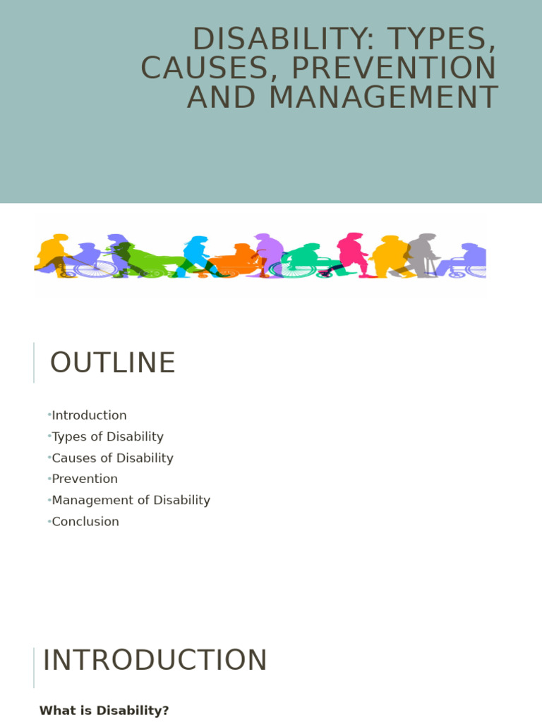 Introduction to Disability Concepts | PDF | Disability | Intellectual ...