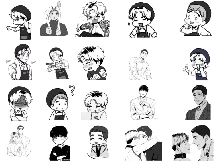 Stickers Bj Alex | PDF