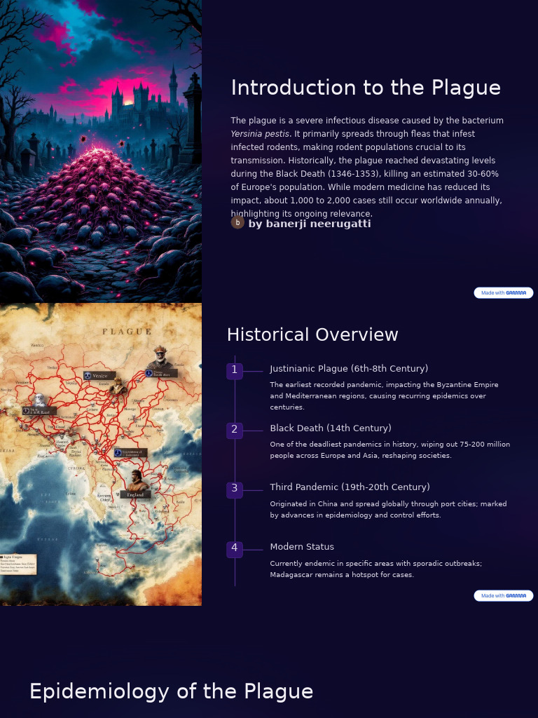 Understanding the Plague: History & Prevention | PDF | Plague (Disease ...