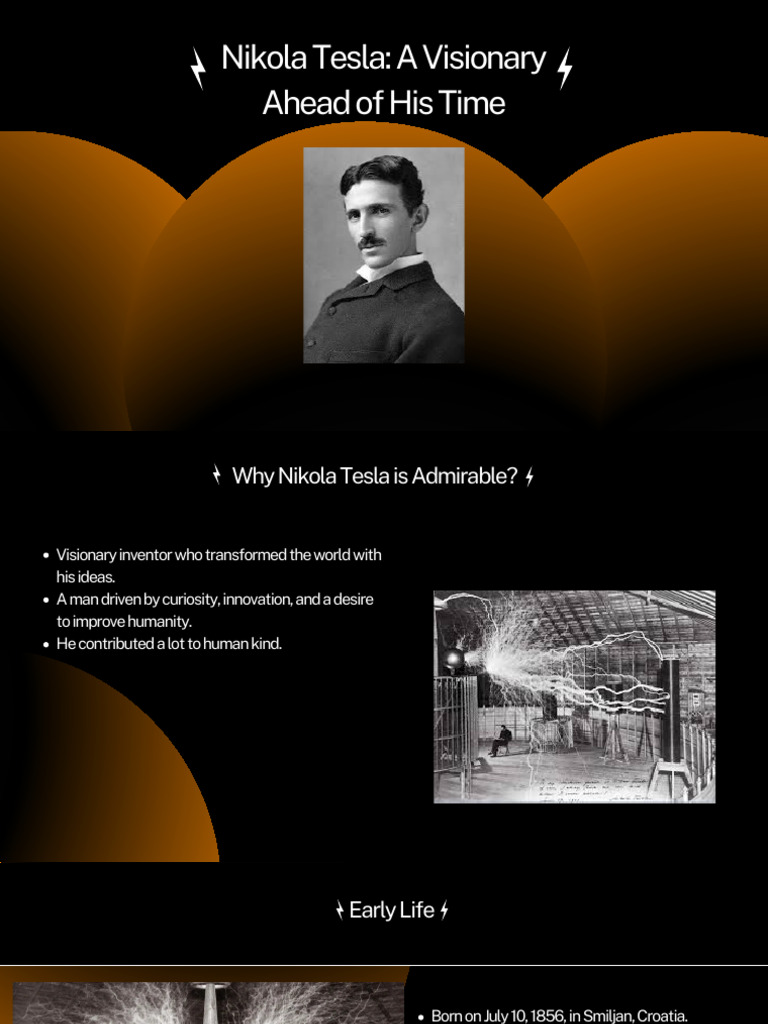 Nikola Tesla: Visionary Innovator's Legacy | PDF