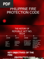 Fire Code of the Philippines (RA 9514) | PDF | Fire Safety | Firefighting
