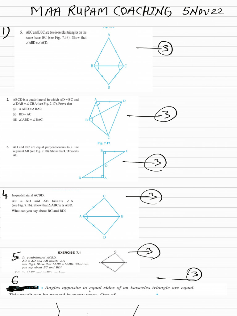 Class 9th Test | PDF