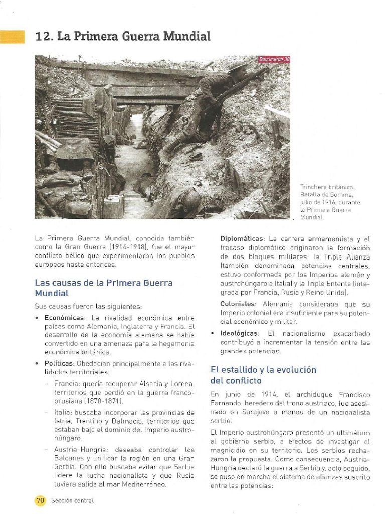 Primera Guerra Mundial | PDF