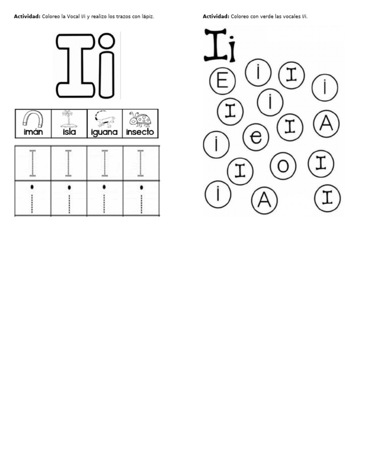 Actividad vocal i | PDF