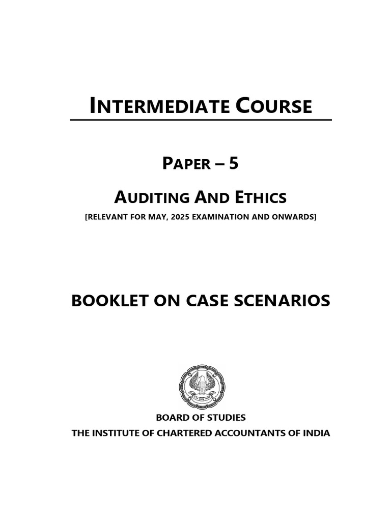 84975bosinterp5 CSB | PDF | Audit | Book Value