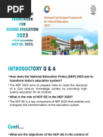 Final NCF 2023 | PDF | Curriculum | Teachers