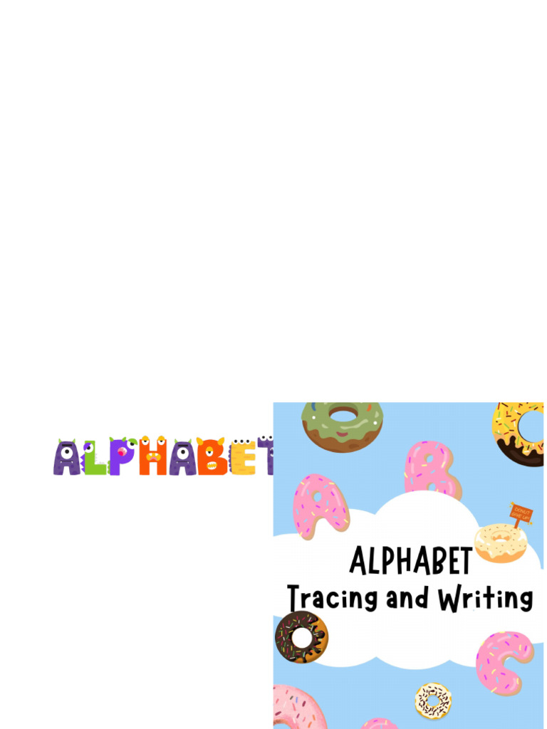 Alphabet Worksheets Cover | PDF