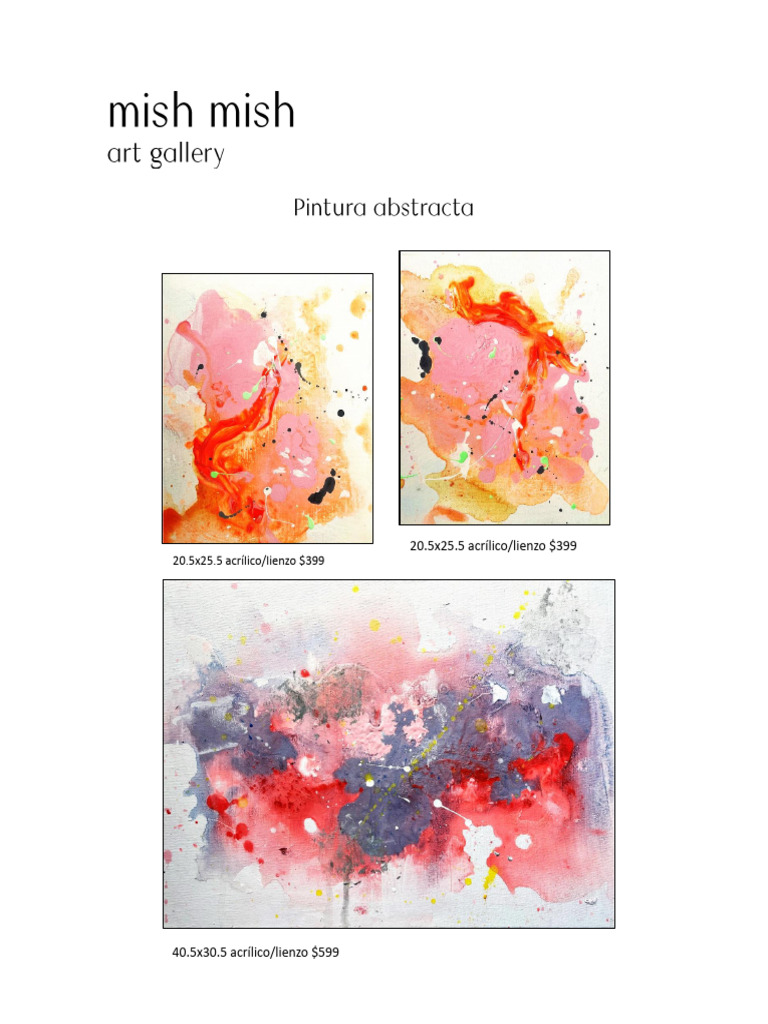 mish mish - arte catÃ¡logo | PDF