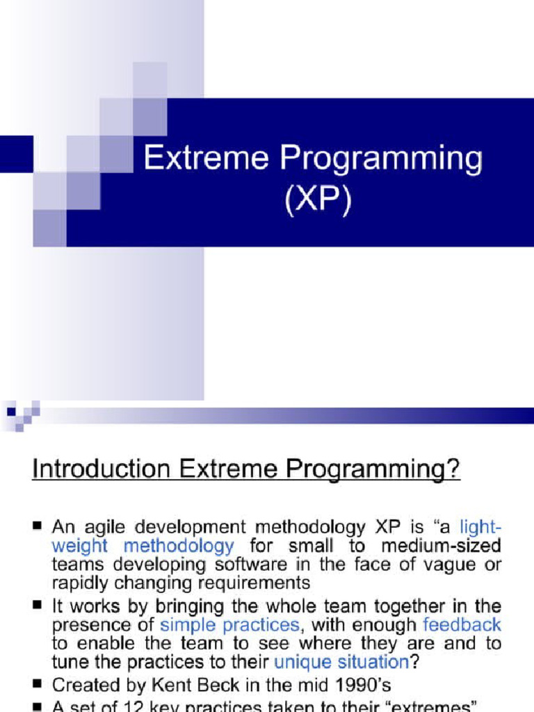 UNIT 1 Extreme Prog | PDF