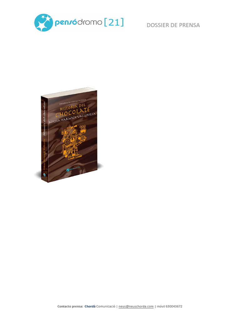 Historia del Chocolate: Orígenes y Evolución | PDF | Chocolate | Theobroma