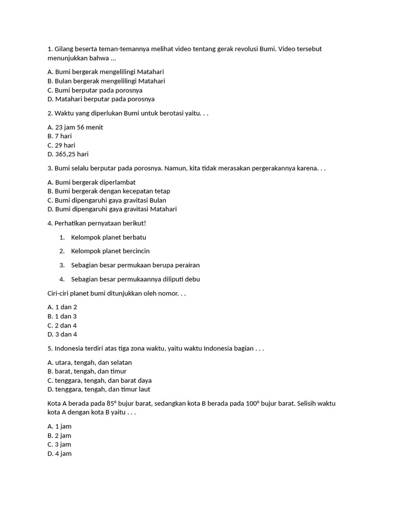 Sas Kls 6 Ipas Semester 2 | PDF