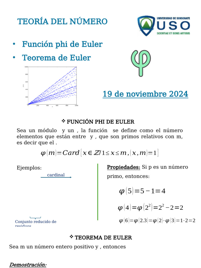 Teorema de Euler | PDF
