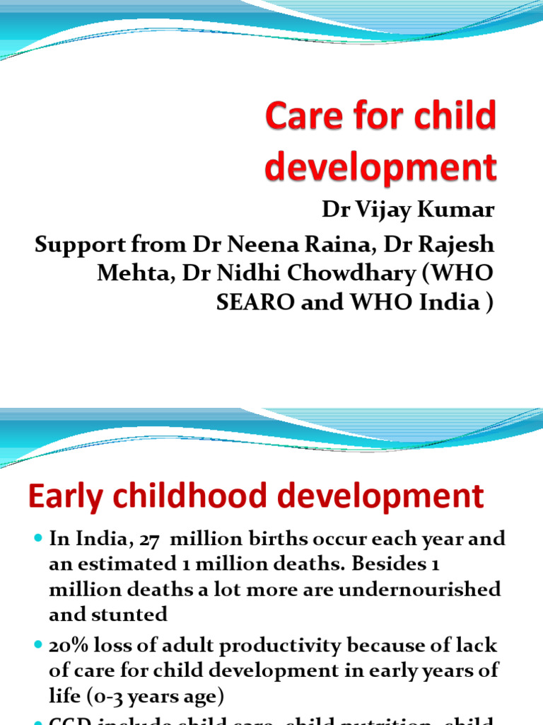 Early Childhood Development | PDF | Child Development | Brain