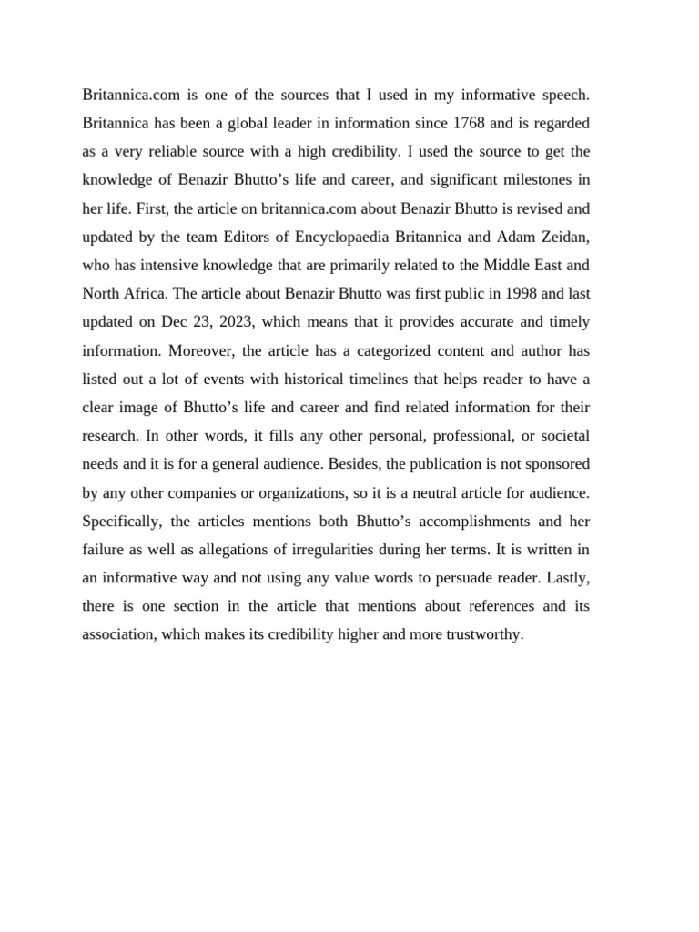 Module 2. Critical Thinking - Critical Source Evaluation | PDF