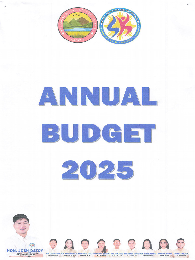 SK Annual Budget 2025 | PDF