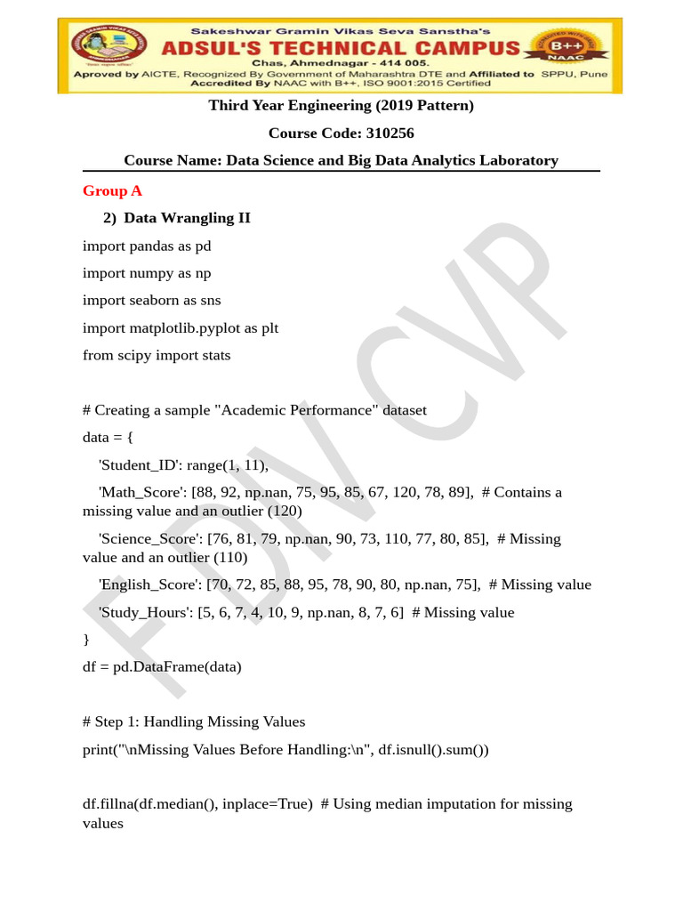 Data Wrangling 2 | PDF