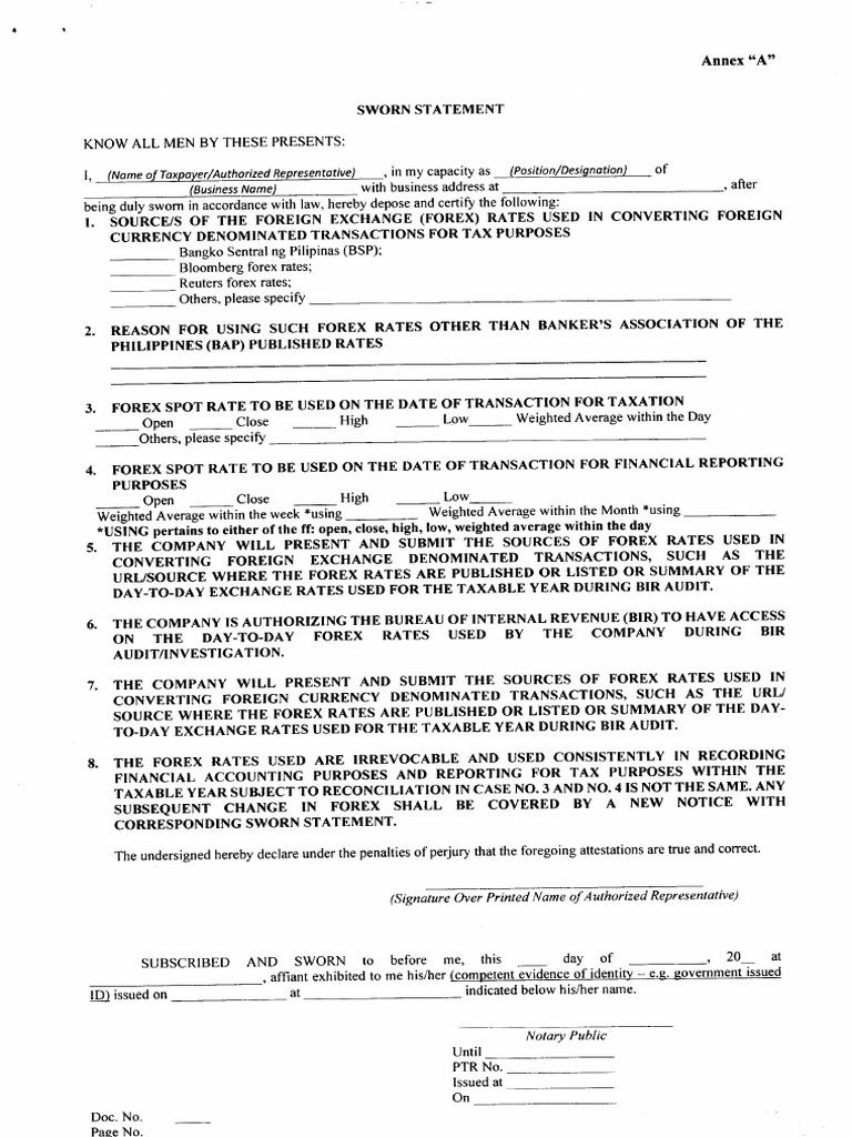RMC No. 5-2025 Annex A | PDF