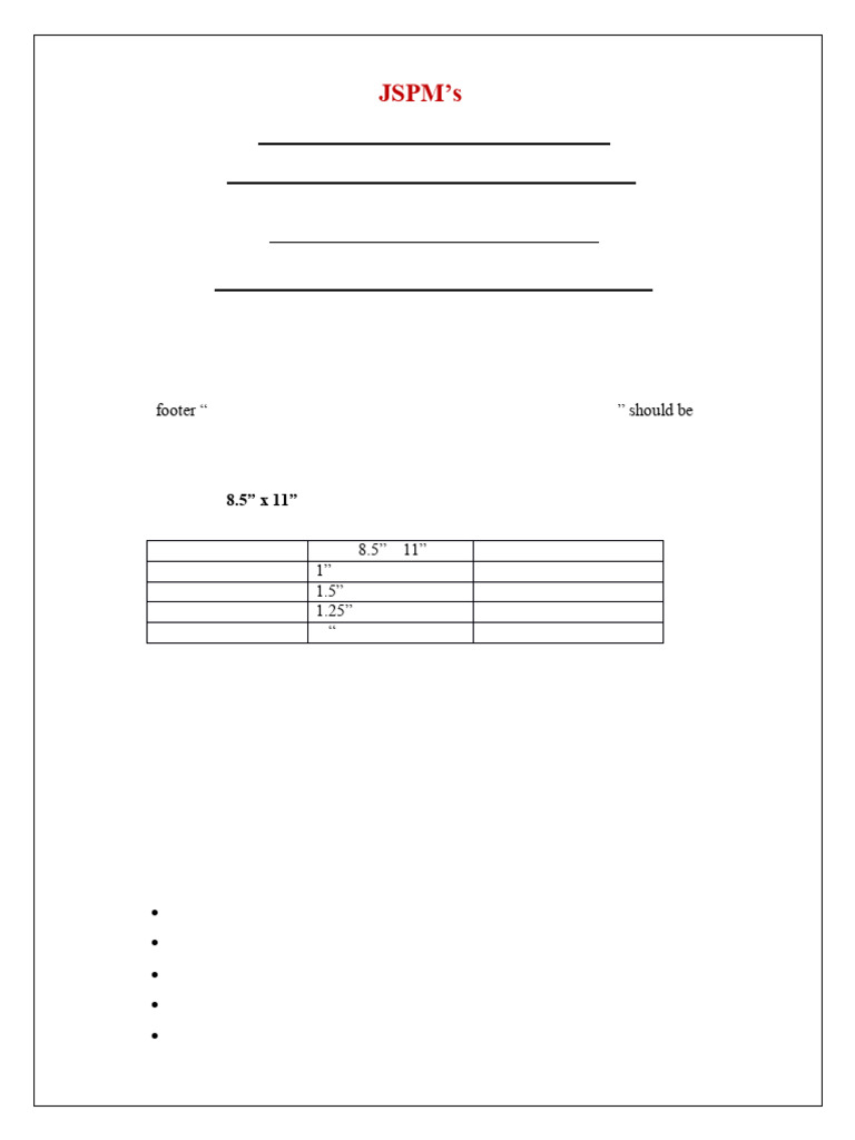 EDI-II Project Report Guidelines | PDF | Paragraph