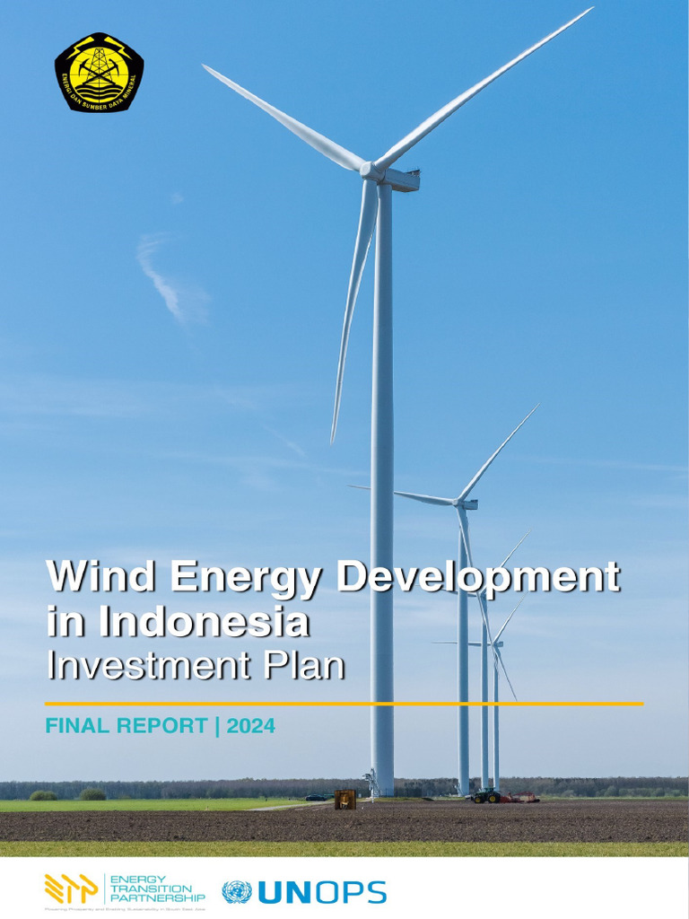 Wind Energy Investment Plan Indonesia | PDF | Wind Power | Renewable Energy