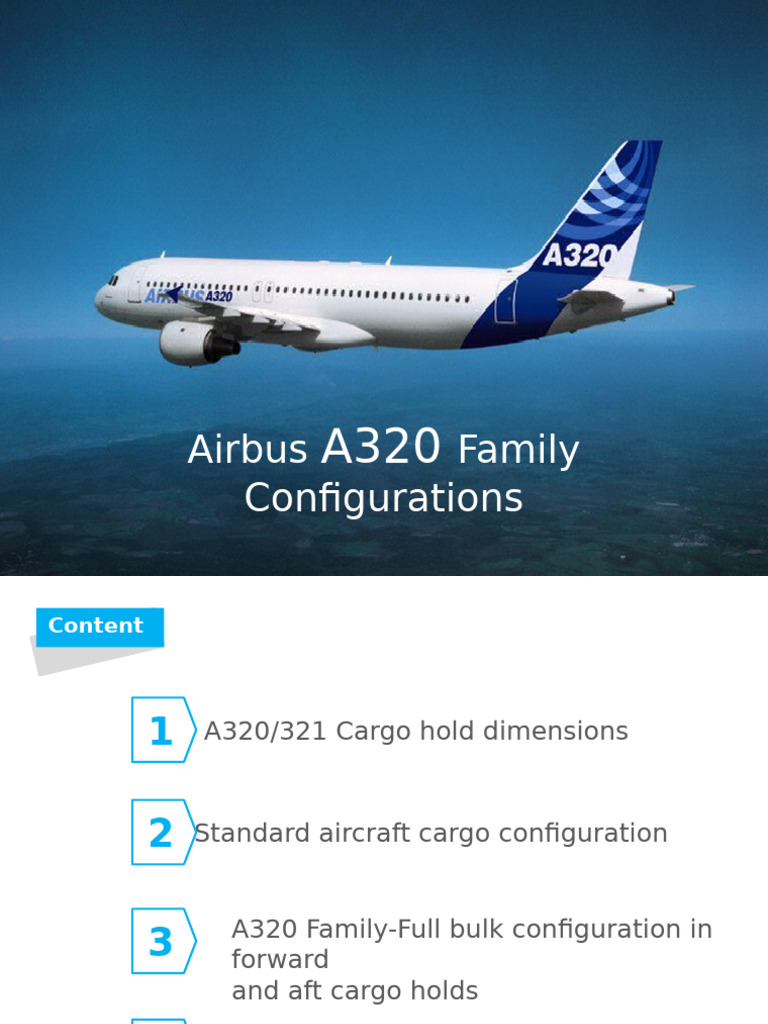 A320 Cargo Compartment Specifications | PDF | Aviation | Transport