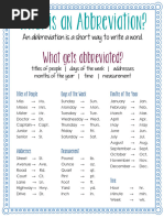 Abbreviations for Days of the Week | PDF | Career & Growth | Language ...