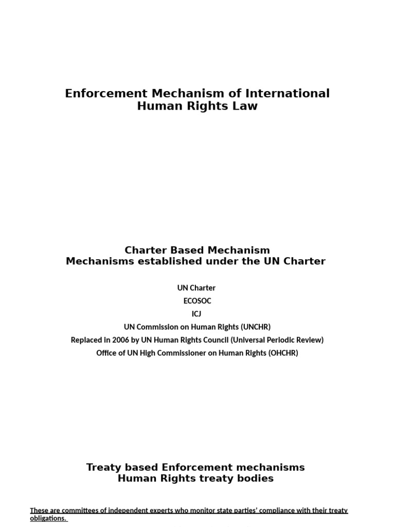 Enforcement IHR | PDF