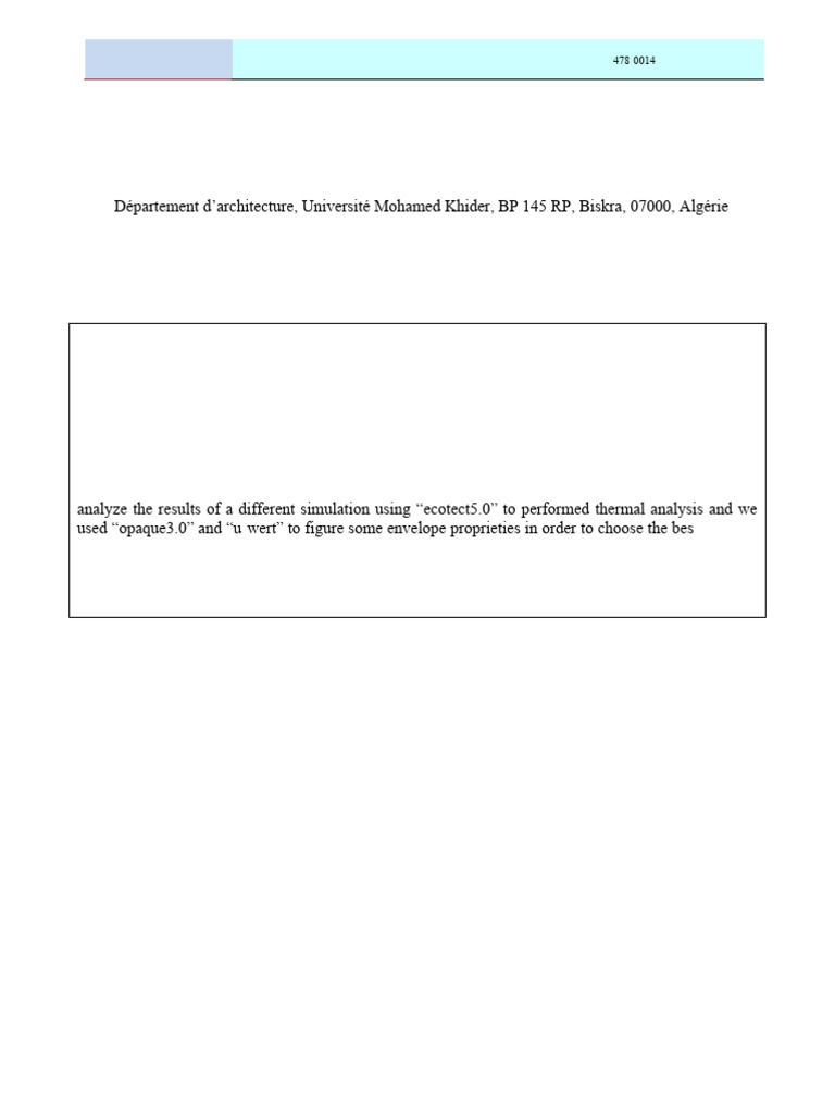 Building Materials and Thermal Comfort | PDF | Heat Transfer | Building ...