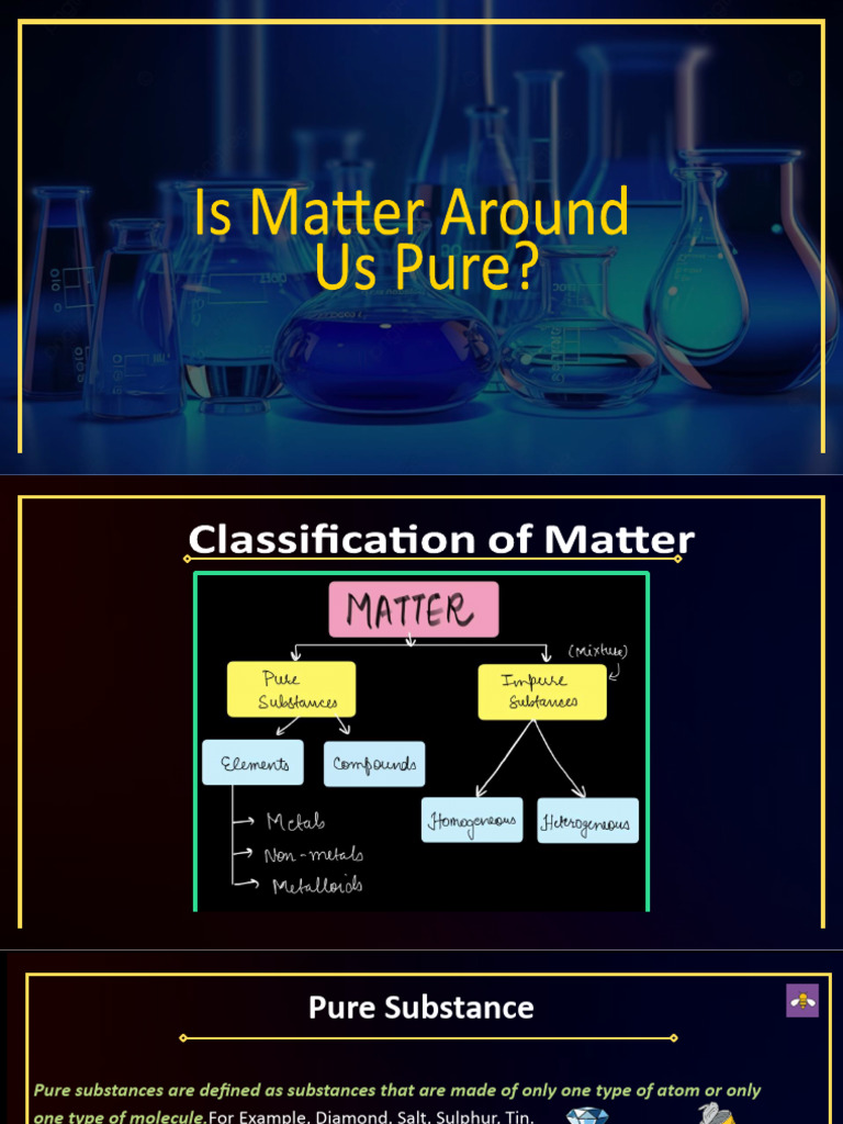 Understanding Pure Substances | PDF