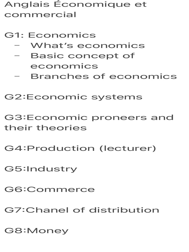 Economic Concepts and Business Practices | PDF