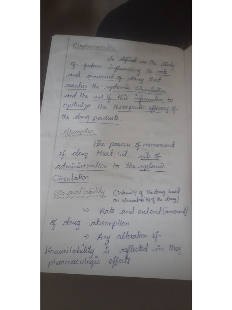 Bio Pharmaceutics Definition | PDF