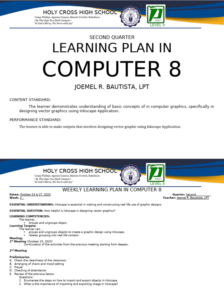 Computer 8-LP-Lesson 5 - 2nd Q | PDF | Learning | Cognition