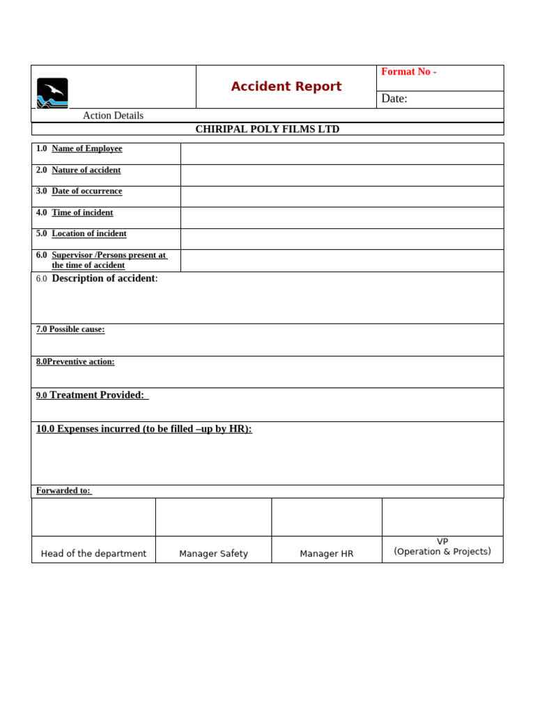 Accident Report | PDF