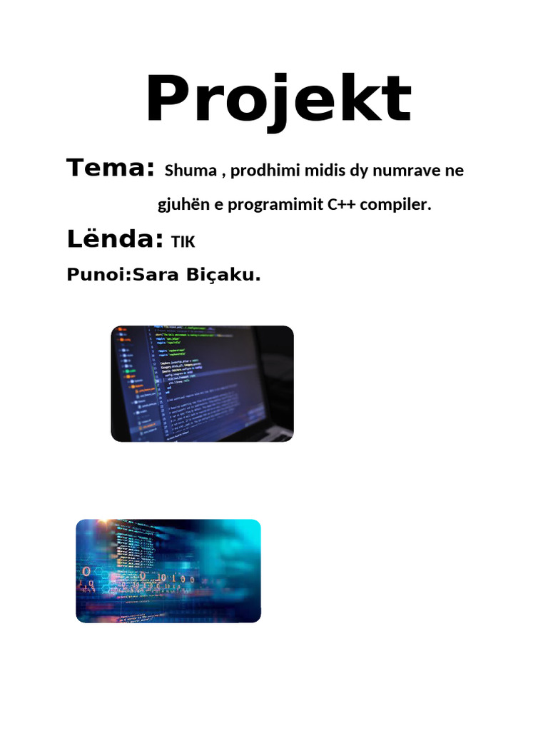 Projekt Tik-2 | PDF