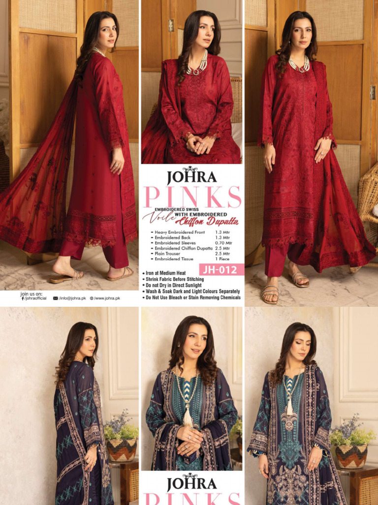 Inlay Card Pinks by Johra | PDF