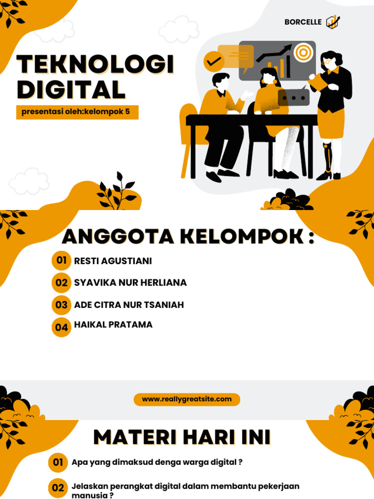 Kewargaan Digital: Definisi dan Komponen | PDF