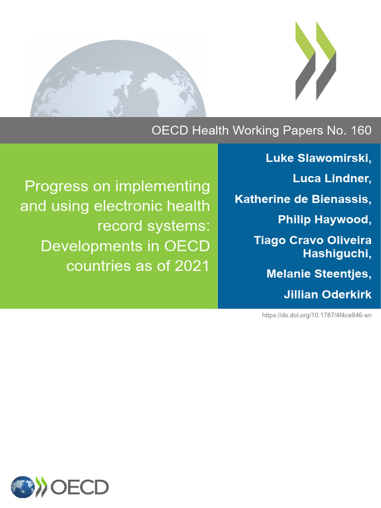 Progress on implementing and using electronic health record systems | PDF | Electronic Health ...