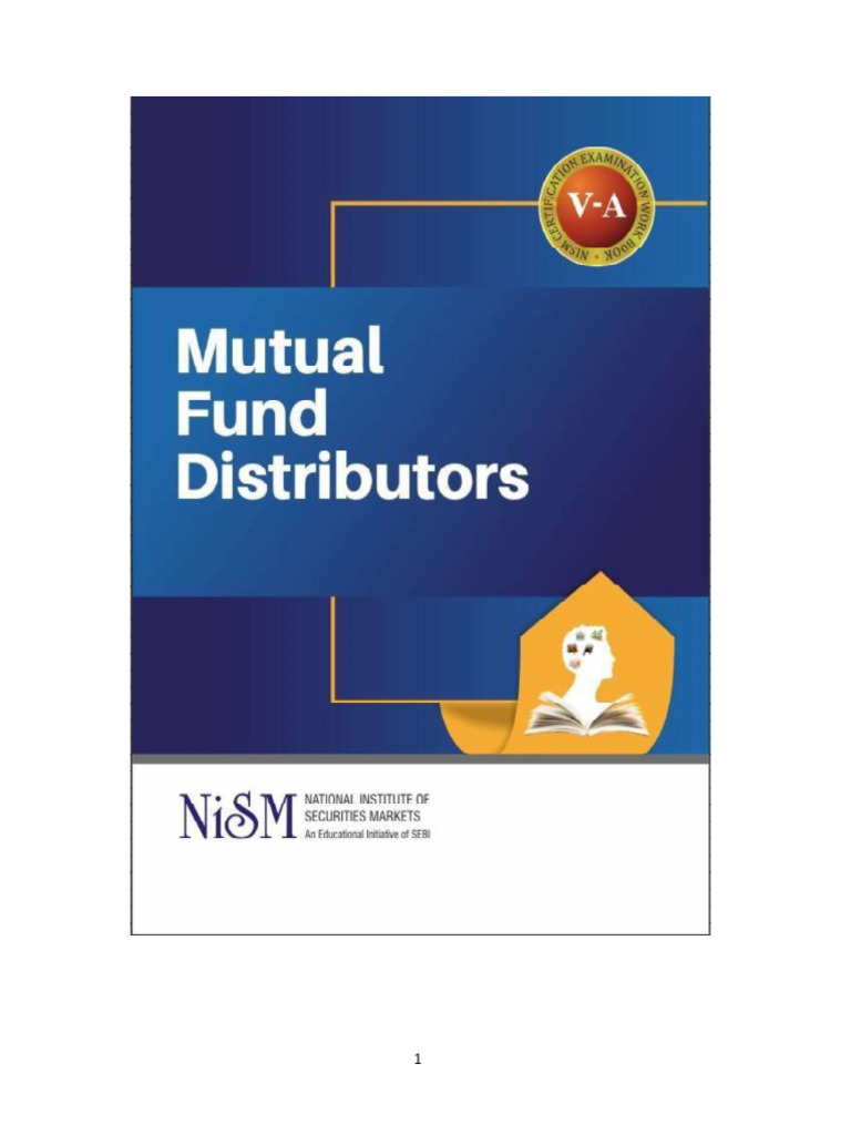 NISM 5A - Mutual Fund Distributors Exam | PDF | Mutual Funds | Investment Fund