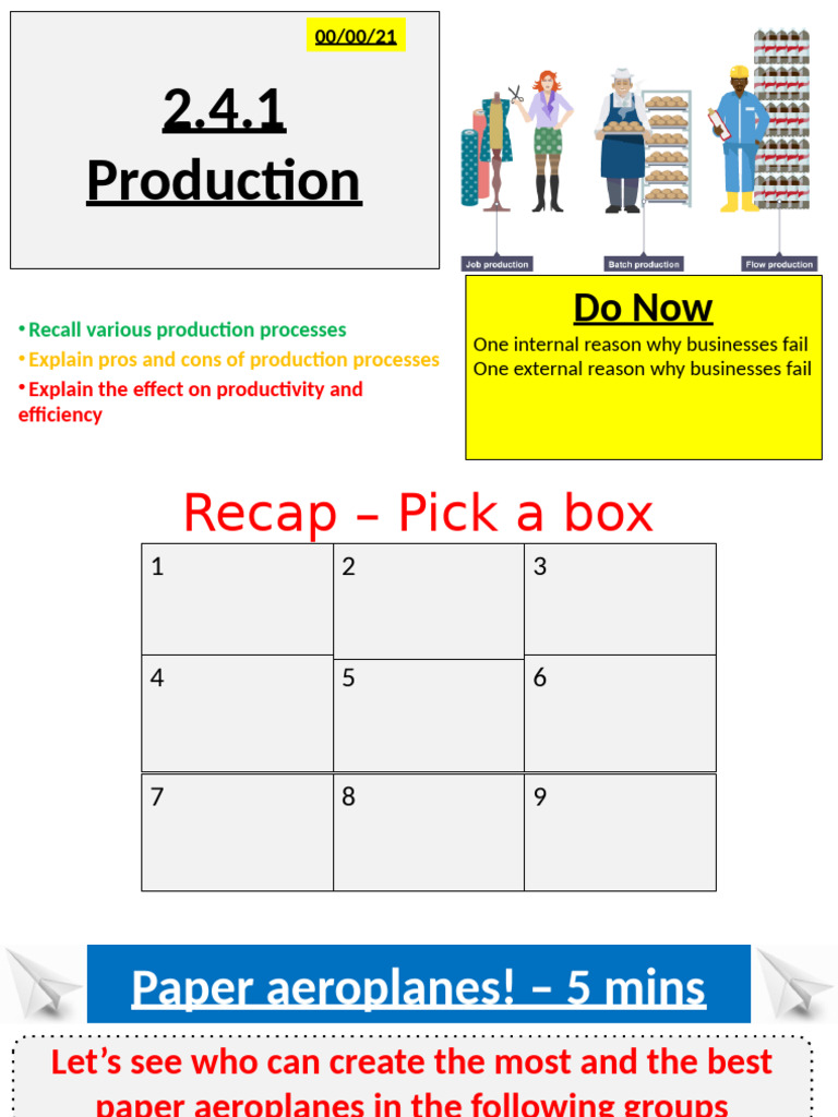 MR Zees 2.4.1 Production, Productivity and Efficiency | PDF | Lean ...