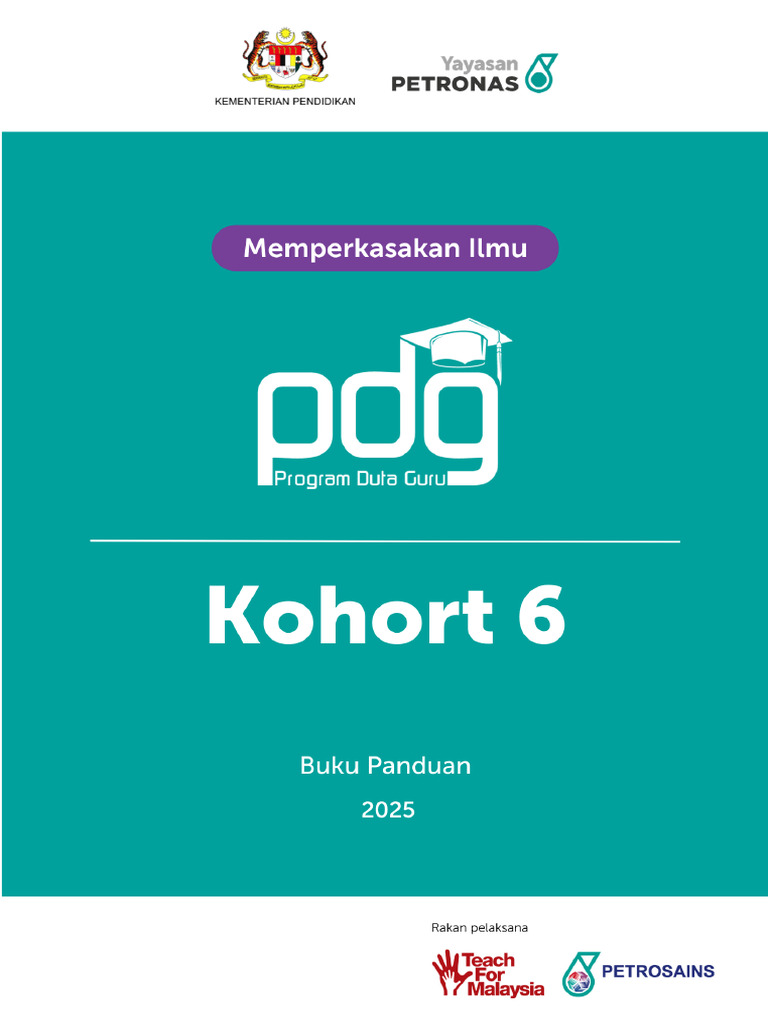 Buku Panduan Kohort 6 2025 | PDF