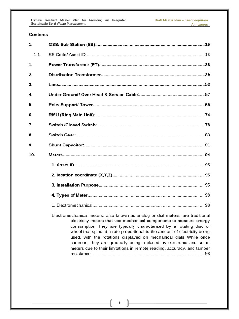 Volume-II Annexure - Copy | PDF | Electric Power Distribution ...