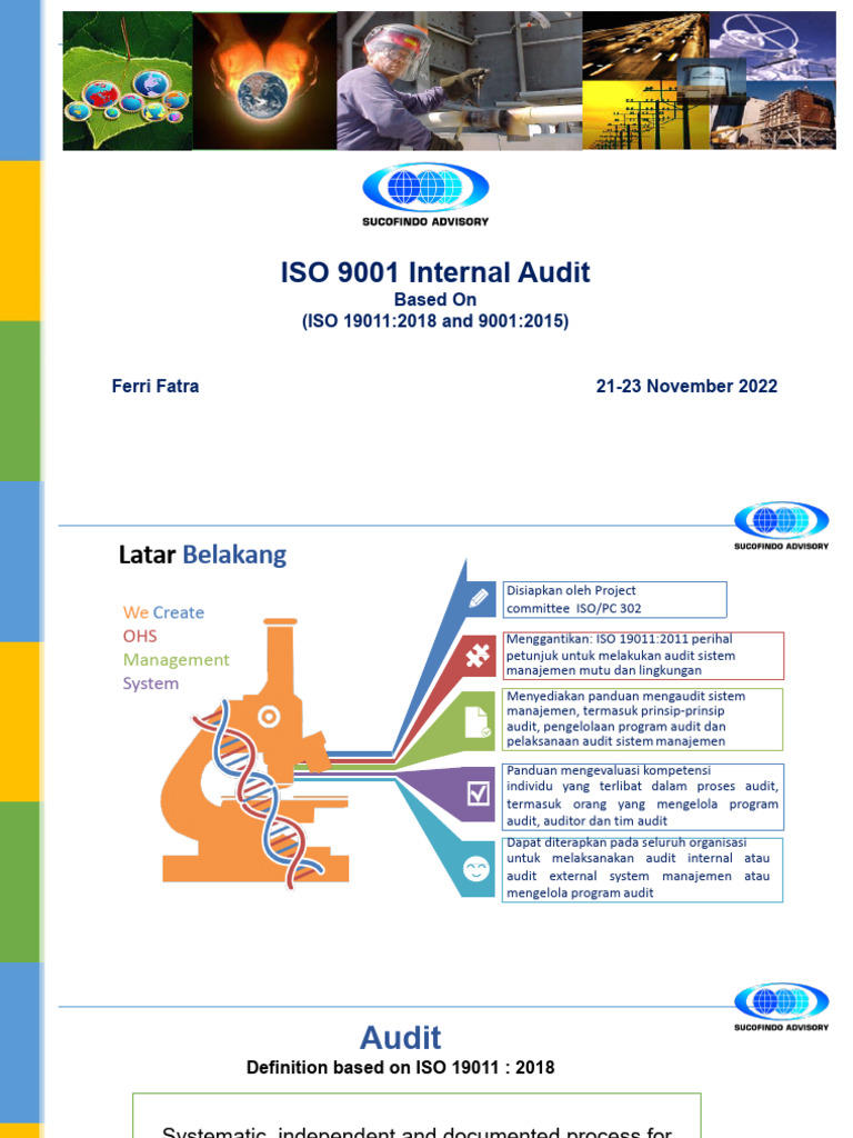 Internal Audit 19011 Updated Nov 2022 | PDF