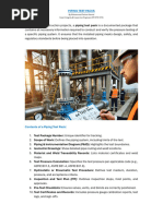 Hydrostatic Test Pack Contents Guide | PDF | Science & Mathematics