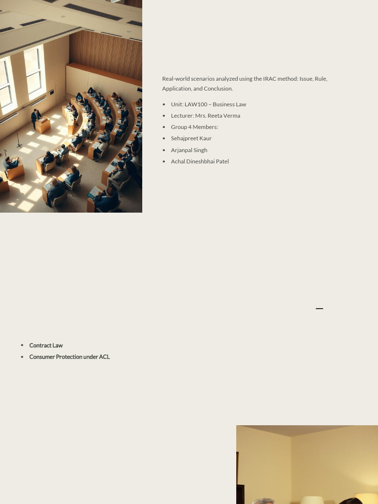 Business Law Case Studies Analysis | PDF | Damages | Private Law