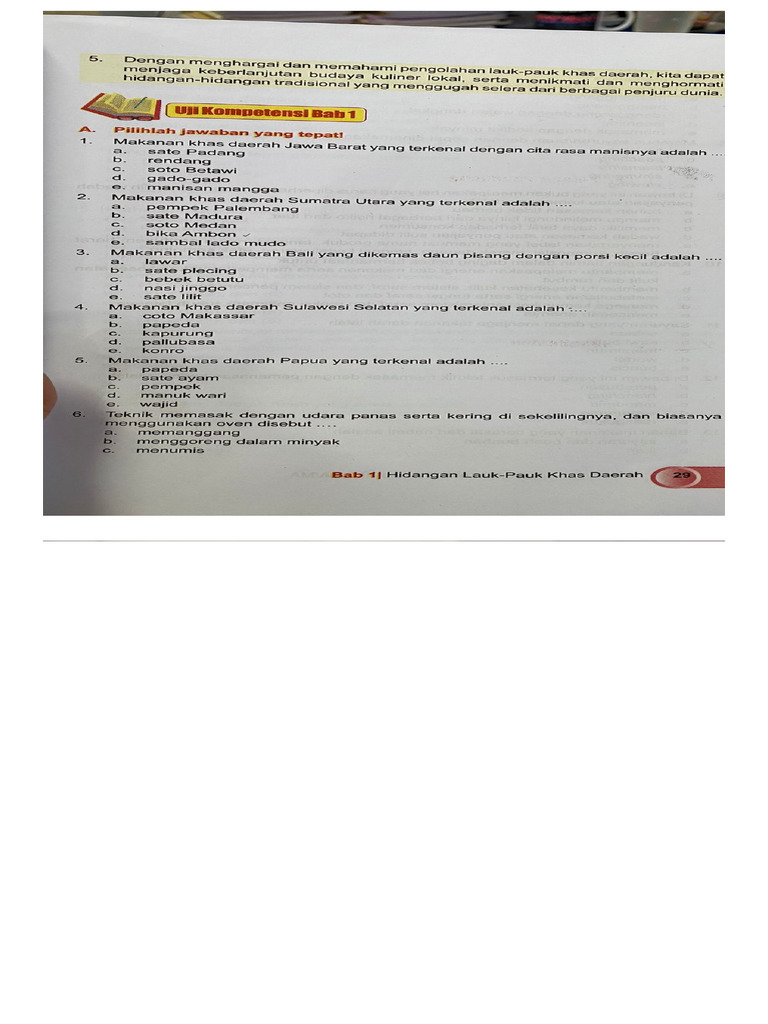 Kisi - Kisi ASTS Pkwu Semester 2 | PDF