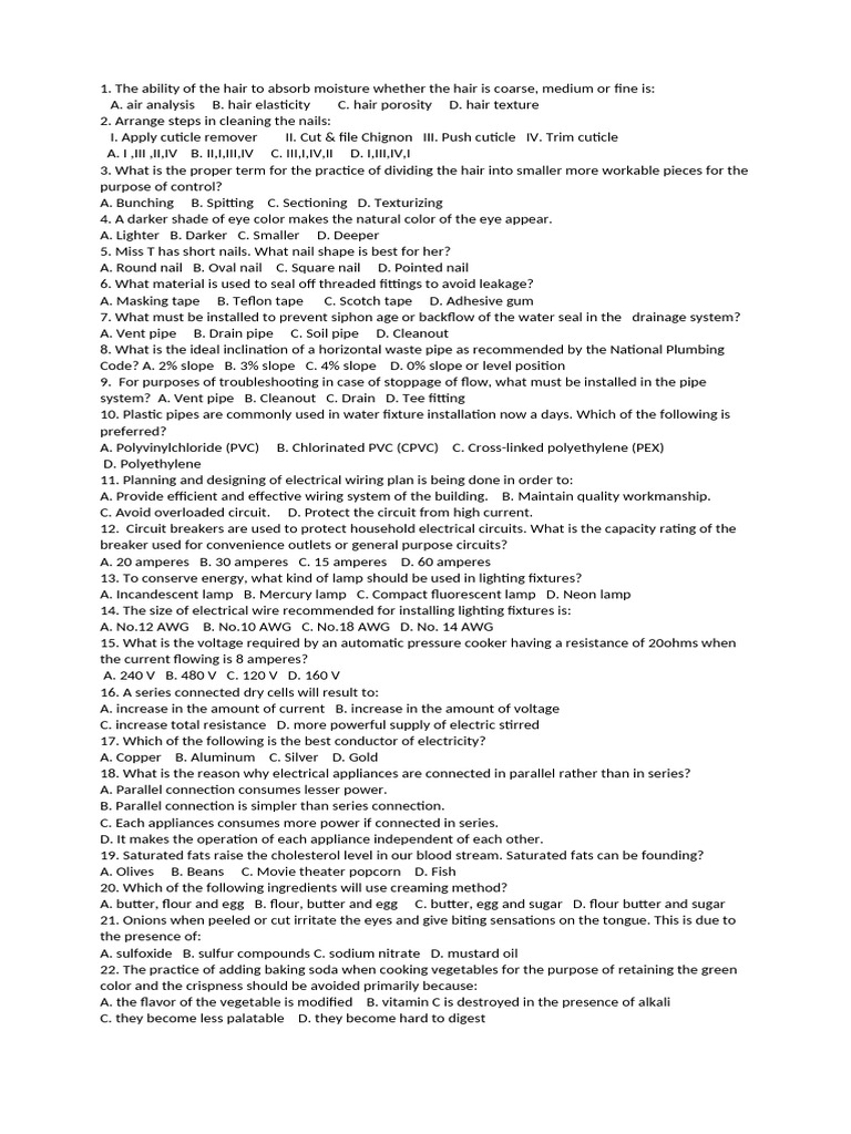 60 Let Based Questions in Epp | PDF | Pipe (Fluid Conveyance ...