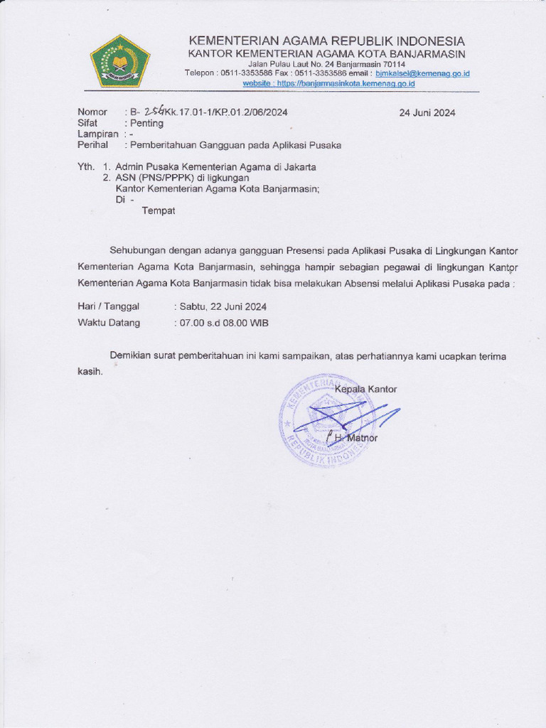 Eror 22 Juni Pagi | PDF