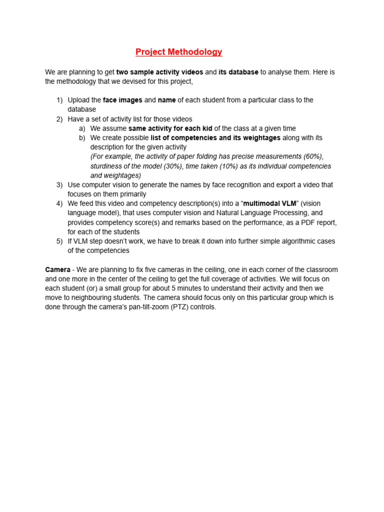 Project Methodology | PDF