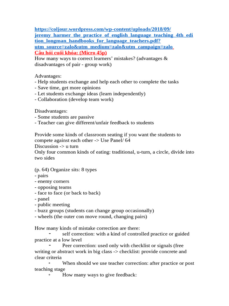 English Language Teaching Strategies | PDF | Learning | Second Language