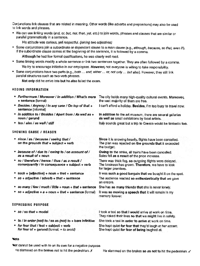 17 Connectors Focus Structures Theory Pdf